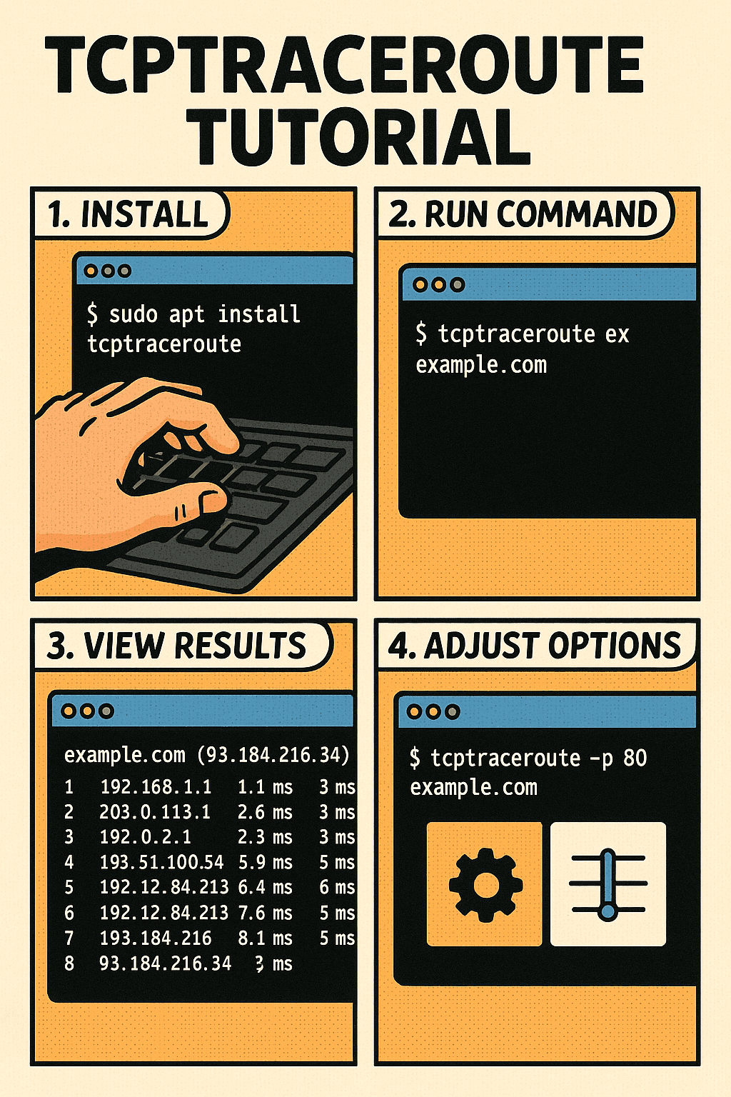 tcptraceroute: A Guide to Tracing TCP Packets Like a Pro