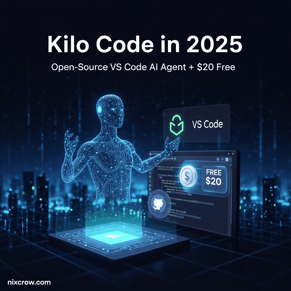 Kilo Code in 2025: Open‑Source VS Code AI Agent with $20 Free